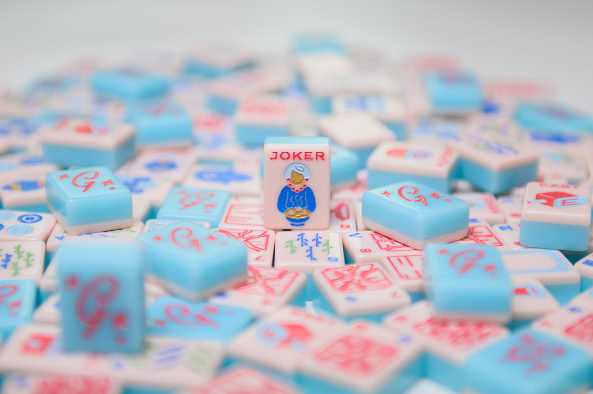 Menschie™ Mahjong Set - Jewish-themed luxury Mahjong tiles – GoldieLox